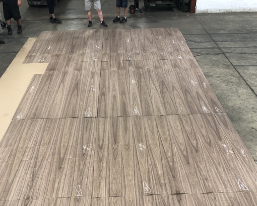 The beauty of natural wood veneer - Precision